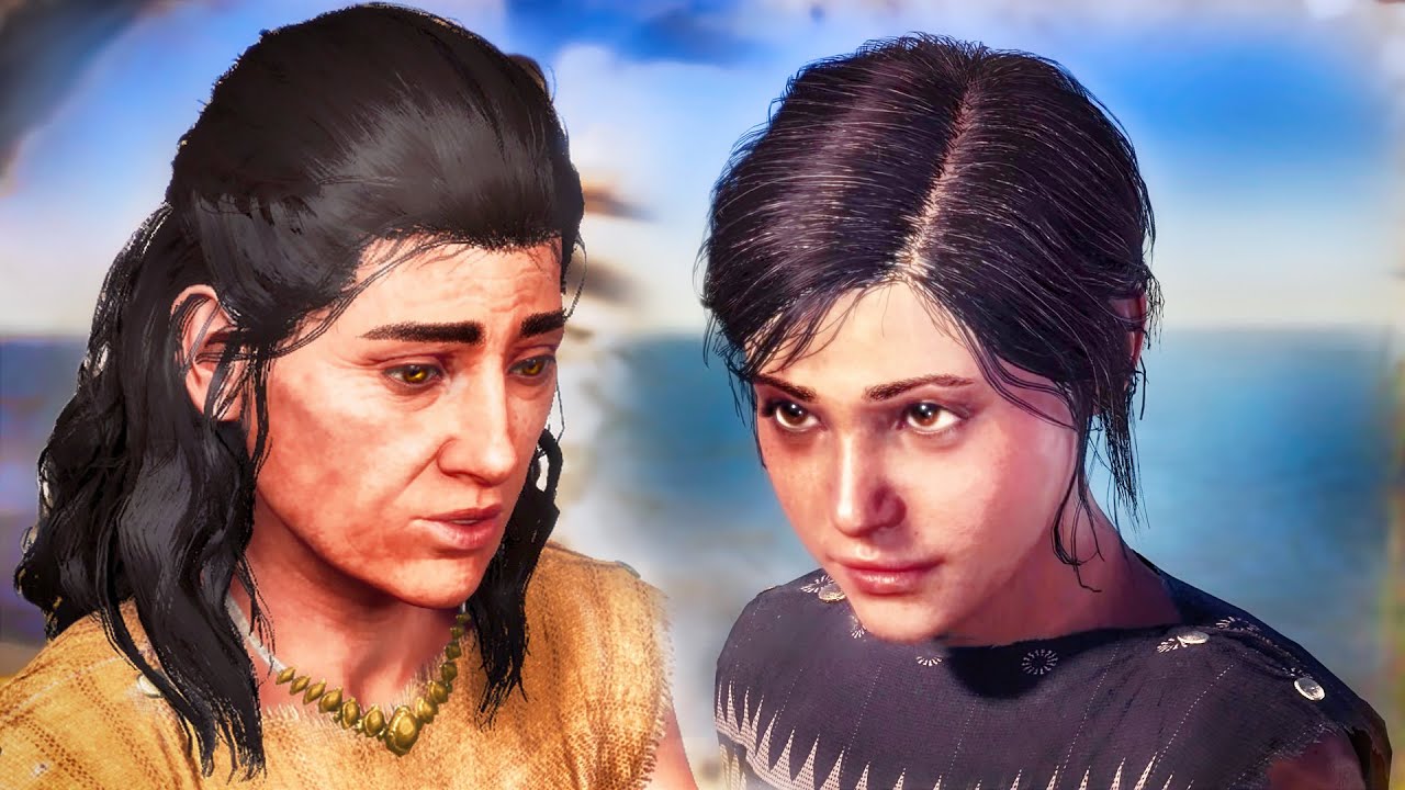 Assassin's Creed Odyssey +Mods 05: Little Kassandra meets Markos ...