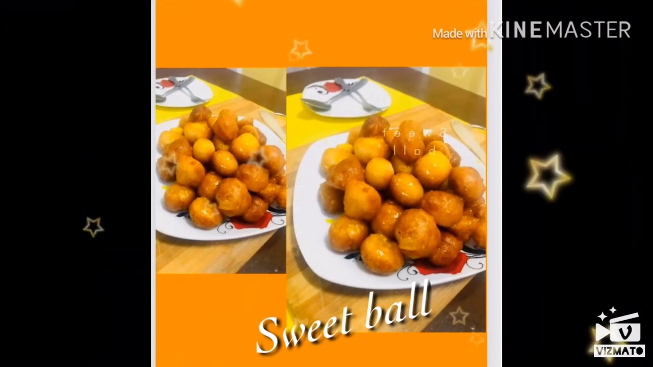How to make arabic sweet balls // dumbling /luqaimat - YouTube