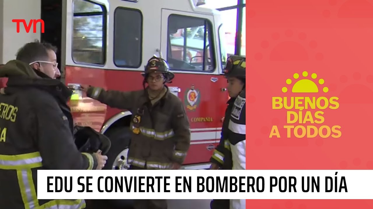 ¡Celebramos los 172 años de Bomberos! Eduardo va a combatir incendios ...