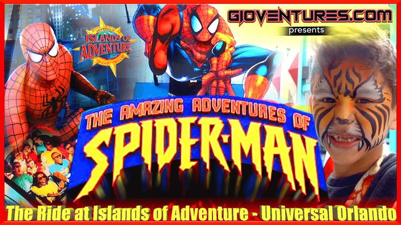 SPIDERMAN - THE RIDE at ISLANDS of ADVENTURE - UNIVERSAL ORLANDO - YouTube
