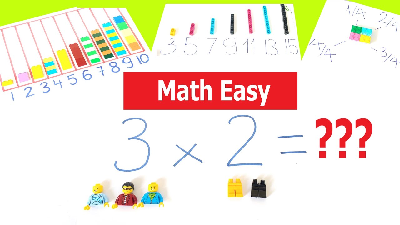 Understanding Mathematics Easily with LEGO | How to teach kid Math with ...