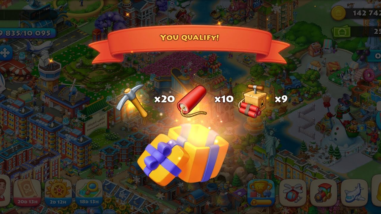 Township LEVEL 64 upgraded to my town; coming to winter ️ season ️ ️ ...