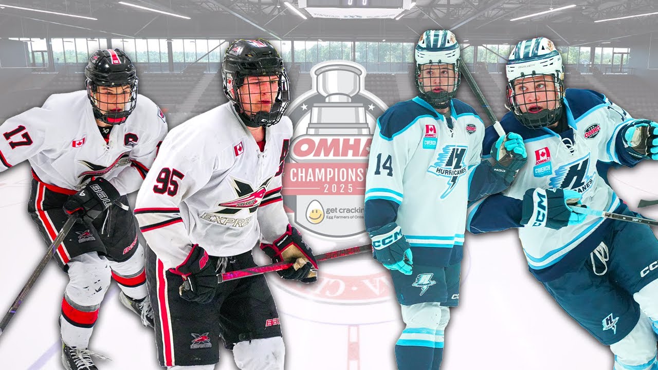 U16 OMHA Championship | York Simcoe Express Vs Halton Hurricanes - YouTube