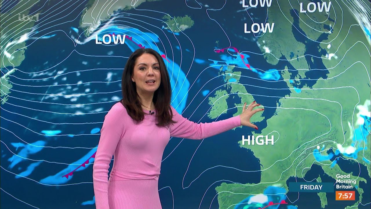 Laura Tobin - GMB Weather 19Jan2024 - YouTube