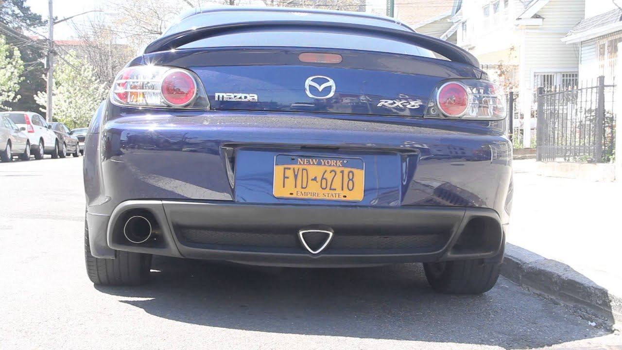 HKS Hi-Power Exhaust RX-8 - YouTube