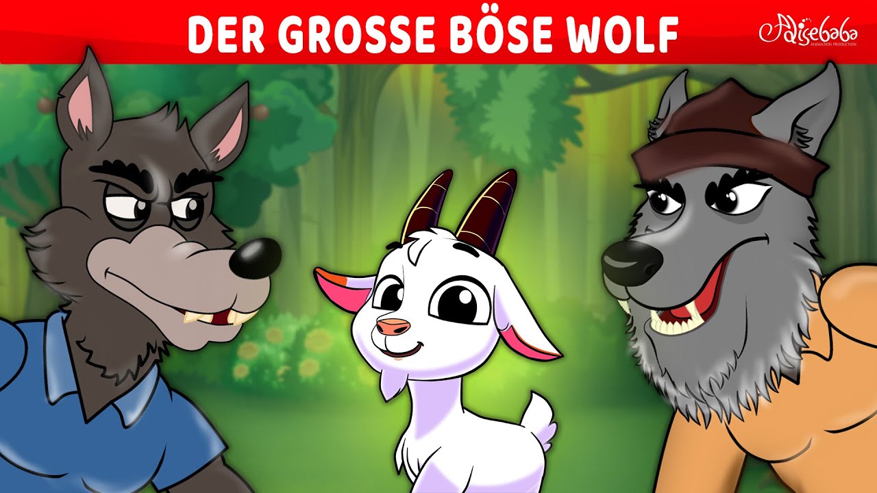 Der Grosse Böse Wolf : Ziegen vs. Wölfe! 🐐⚔️🐺 Märchen für Kinder - YouTube