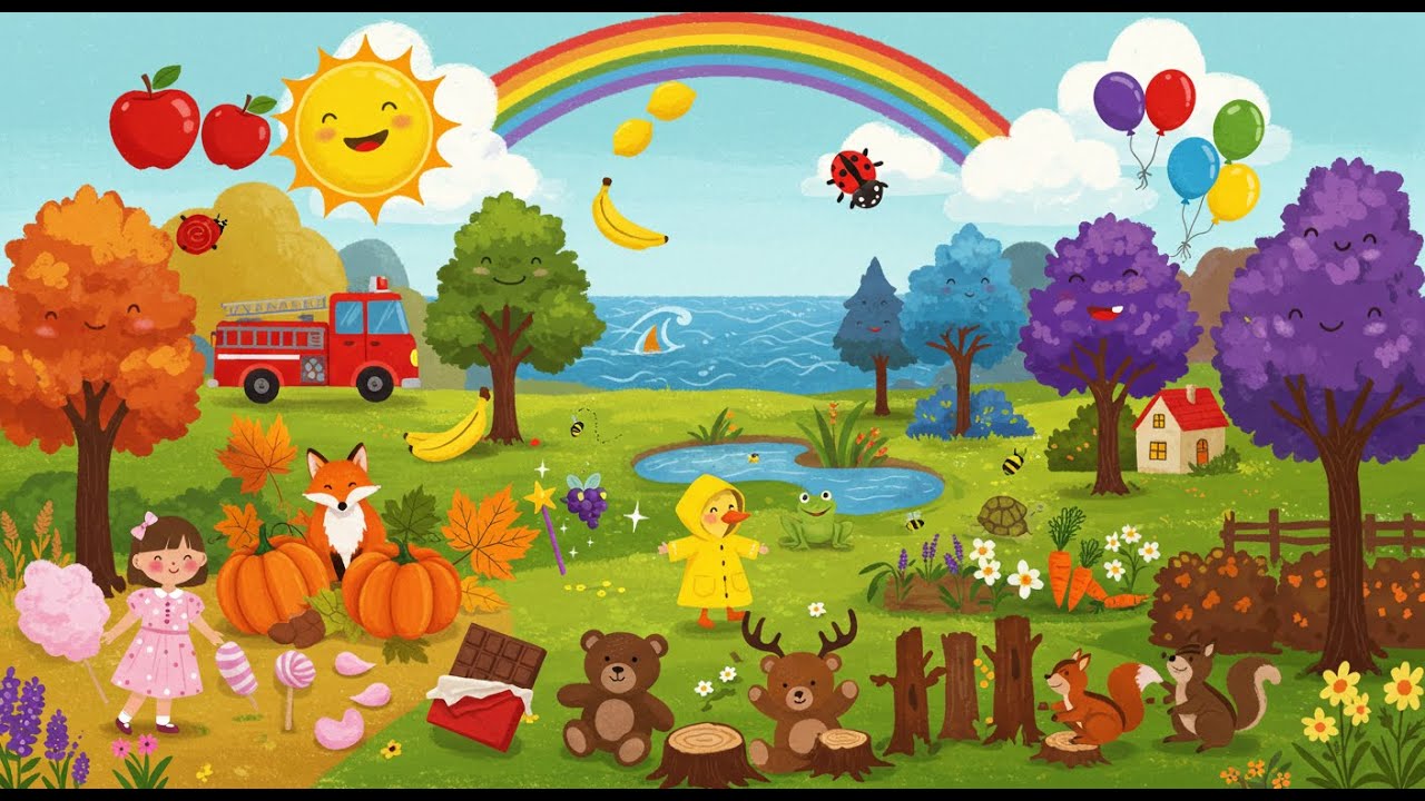🎨Colors Are Everywhere! | Educational Song for Children - YouTube
