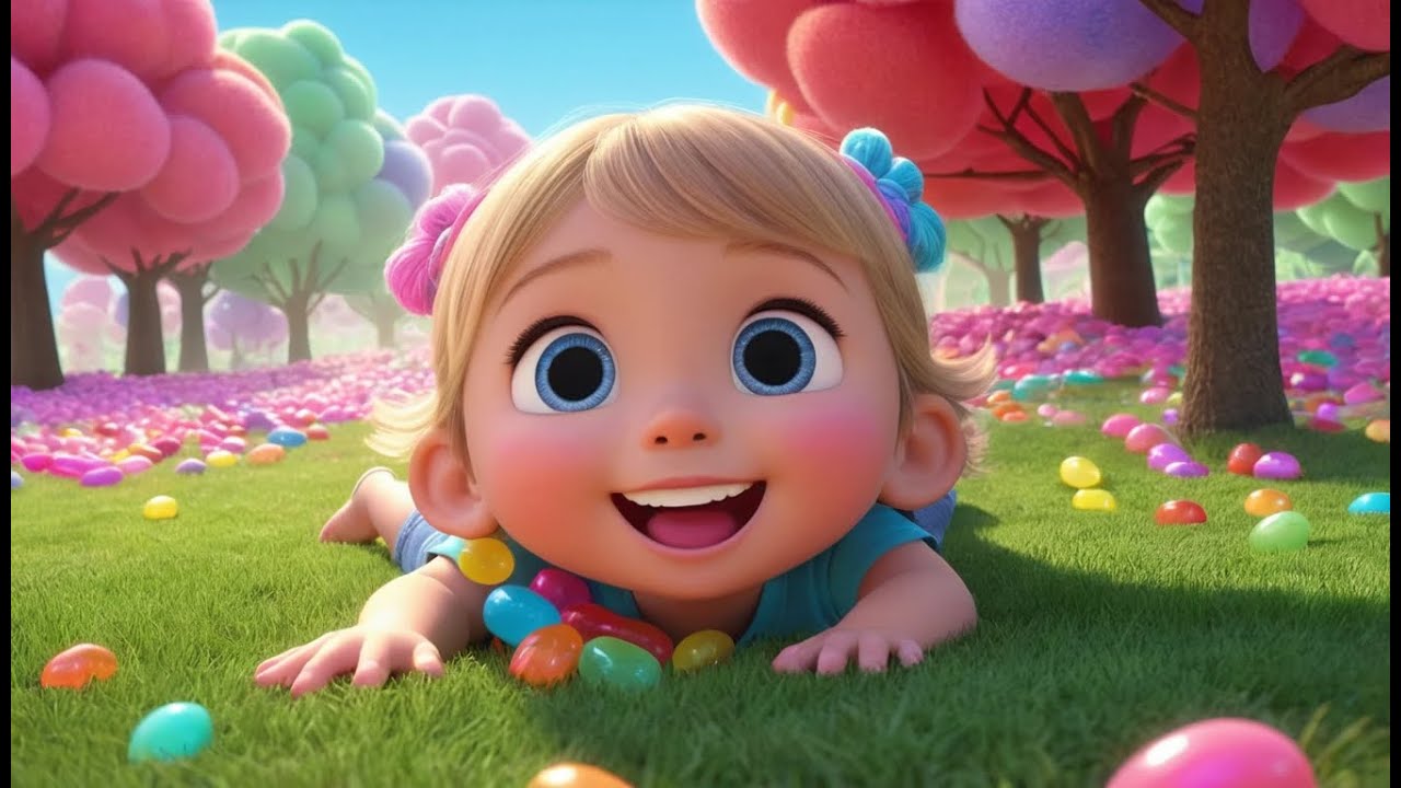 Splish Splash Sparkle Like a Jellybean | Fun Kids Water Song | Sparkly ...