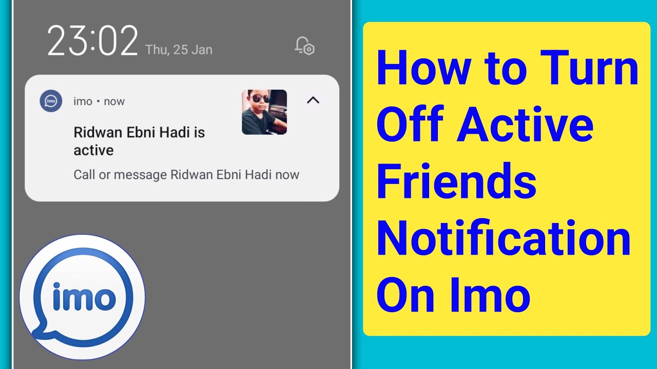 How to Turn Off Active Friends Notification on Imo | Stop Active Friends Notification On Imo ...