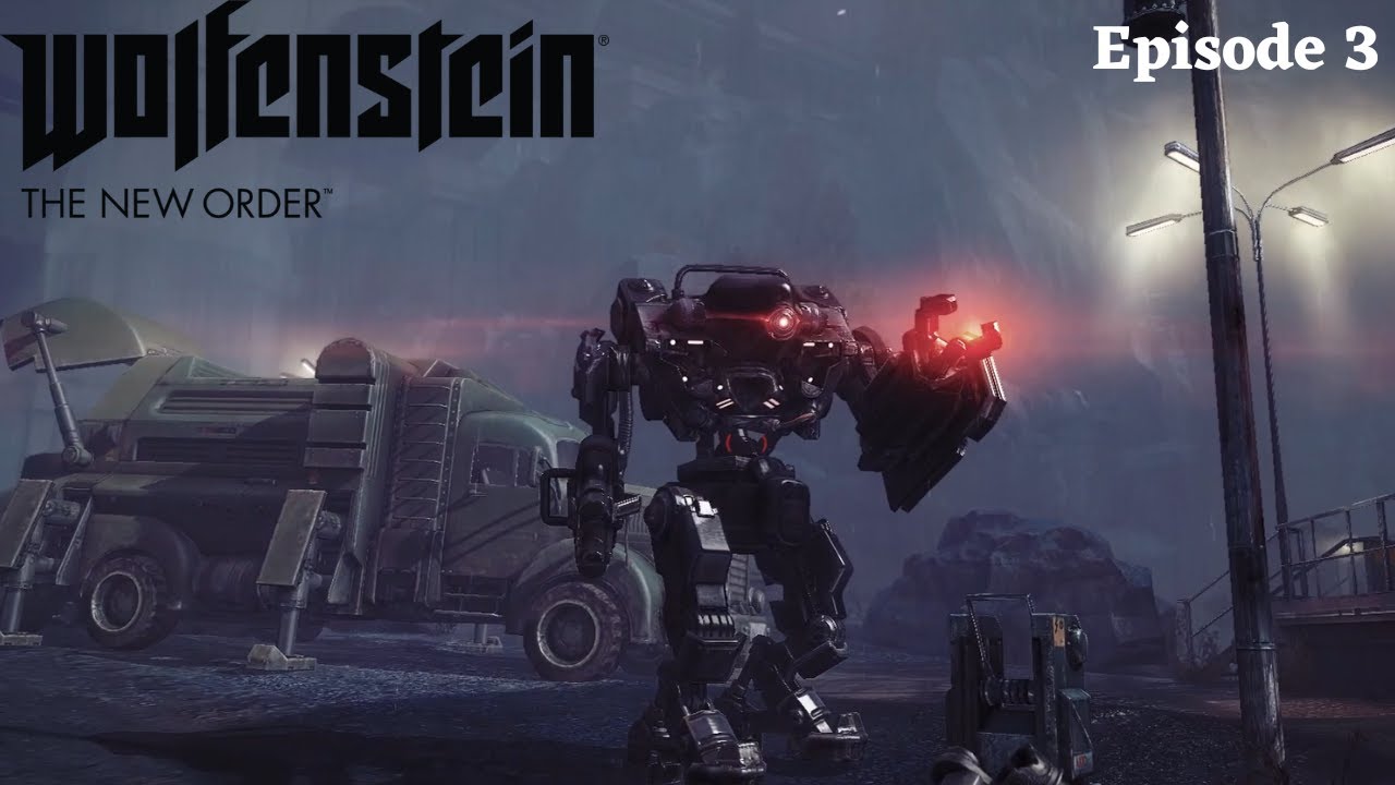 Wolfenstein:- Ther new order | Two robot fight | Episode 3 - YouTube
