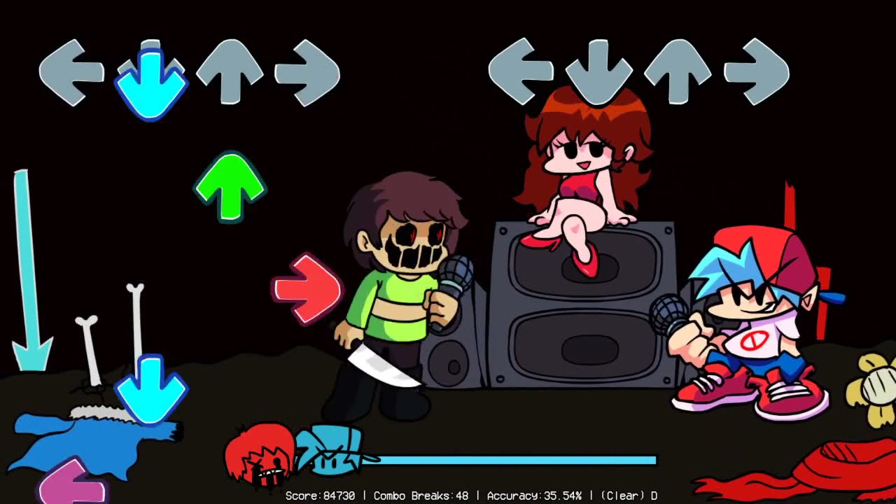 VS. chara (fnf mod) - YouTube