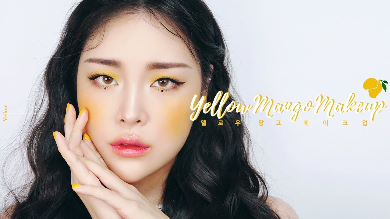 (cc) 옐로우 망고 메이크업 Yellow Mango Makeup /리수 - YouTube