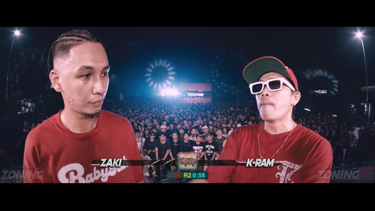 FlipTop - K-Ram vs Zaki - YouTube