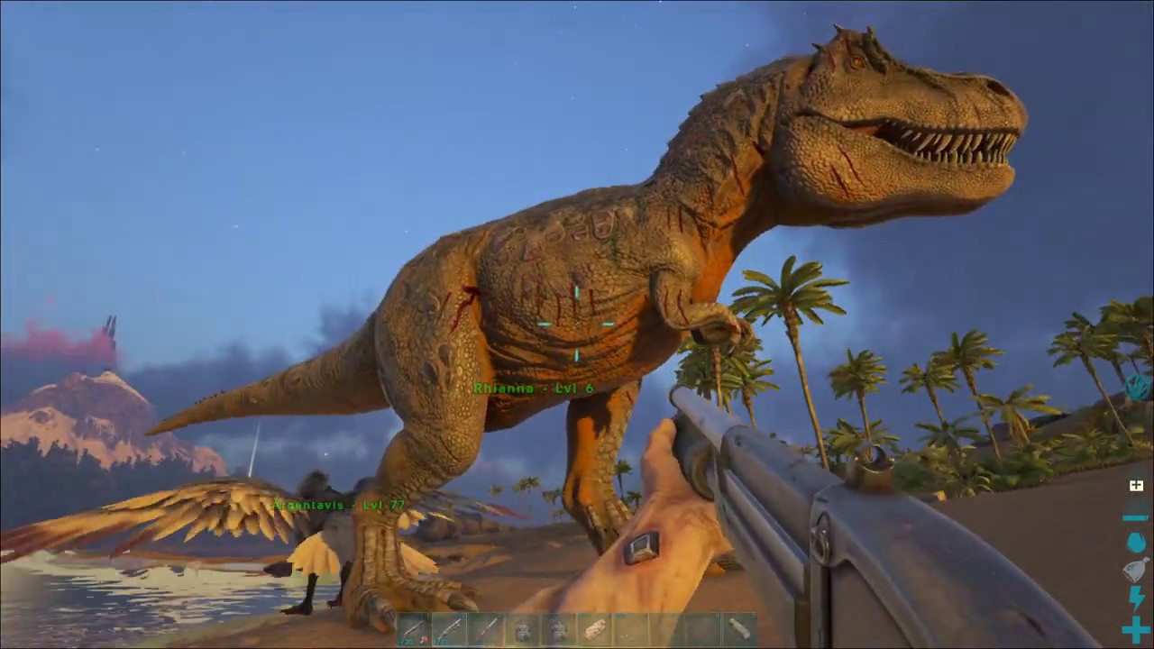 Ark: Survival Evolved (The Island) | REX DOMINATION | Episode 13 - YouTube