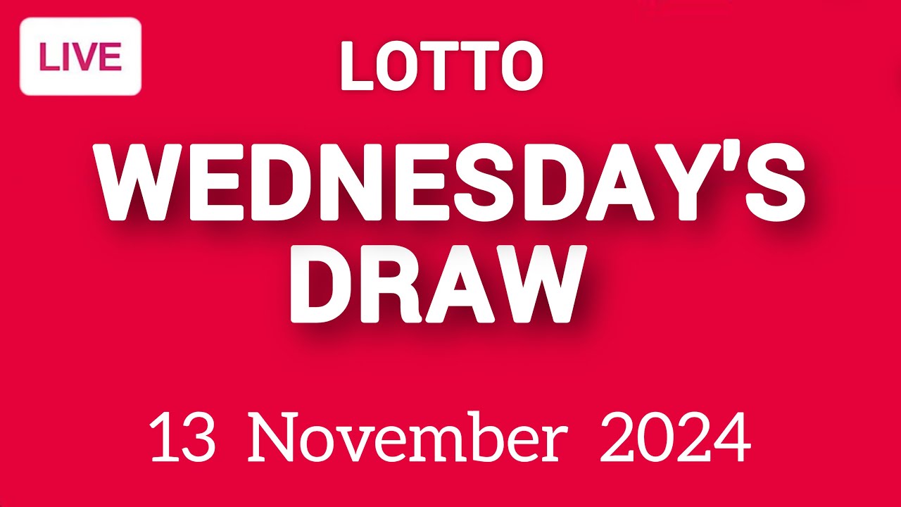 The National Lottery Lotto Draw Live Results from Wednesday 13 November ...