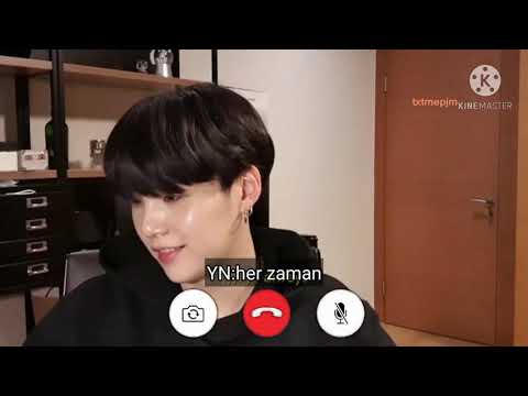 Suga ile görüntülü konuşma ||boyfiend imagine||