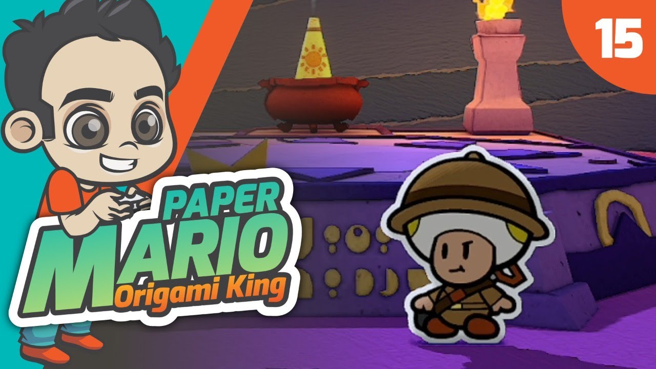 👑 ¡MISTERIOS CON PROFESOR TOAD! Paper Mario The Origami King en Español ...