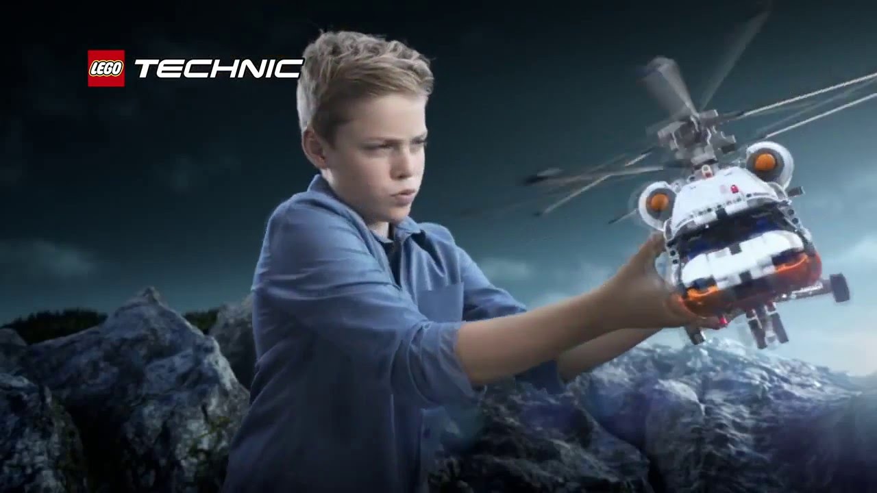 Lego Technic - Schwerlasthubschrauber - 4205 - YouTube