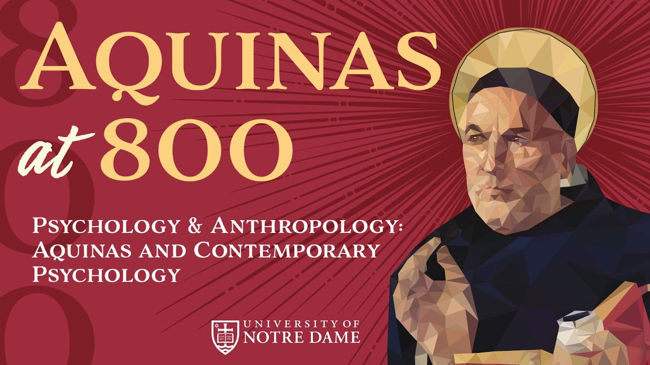 Psychology & Anthropology: Aquinas and Contemporary Psychology ...