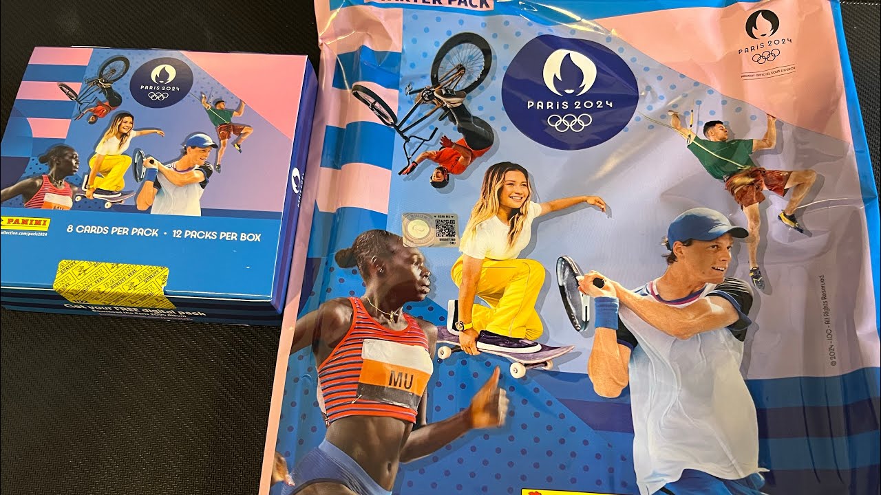 Revisamos Colección CARDS JUEGOS OLIMPICOS PARIS 2024 de Panini ...