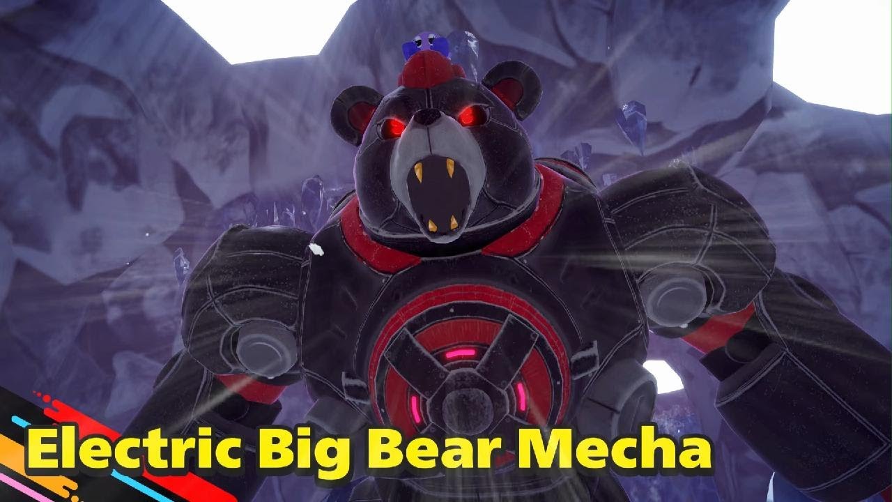 PAC-MAN WORLD 2 Re-PAC [Electric Big Bear Mecha Boss Fight] - YouTube