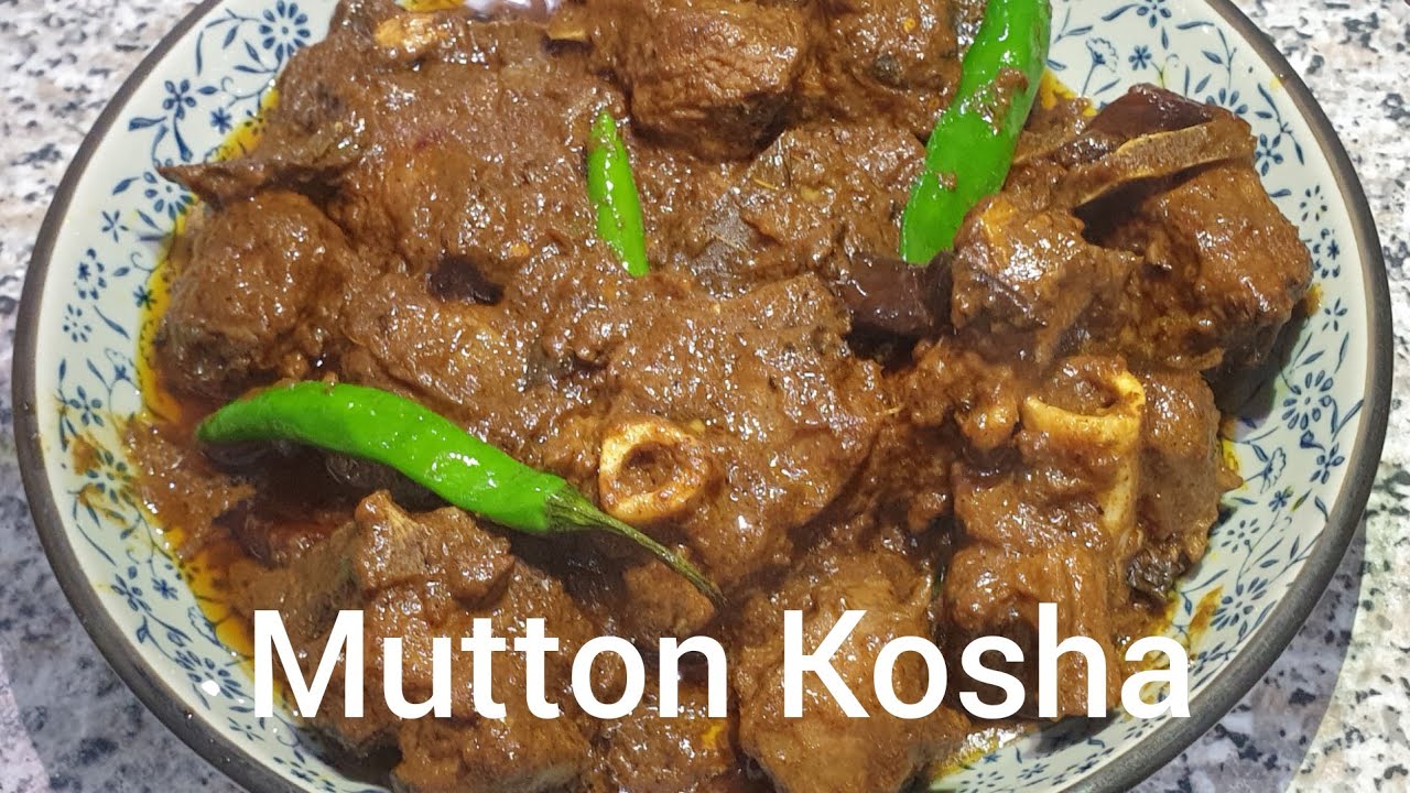 Mutton Kosha Recipe by Asma's Kitchen - YouTube