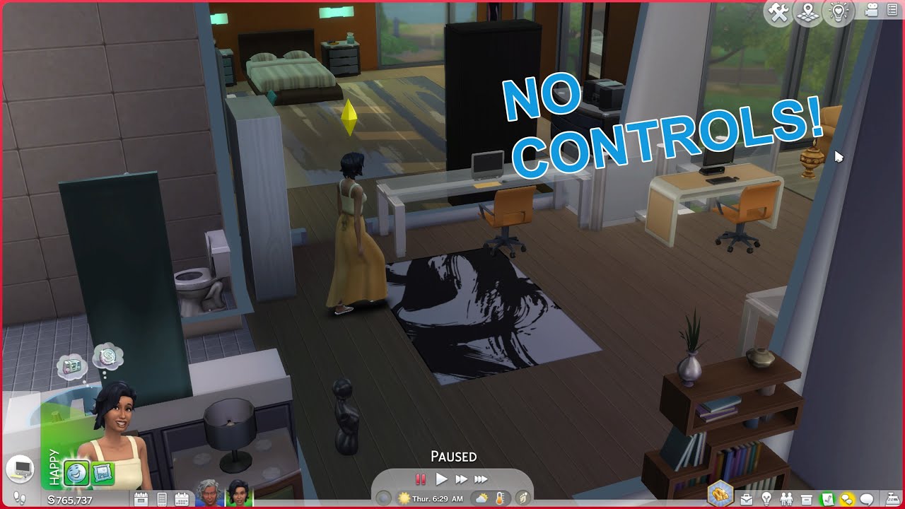 How To Remove The Console Controls From The UI Display In The Sims 4 ...