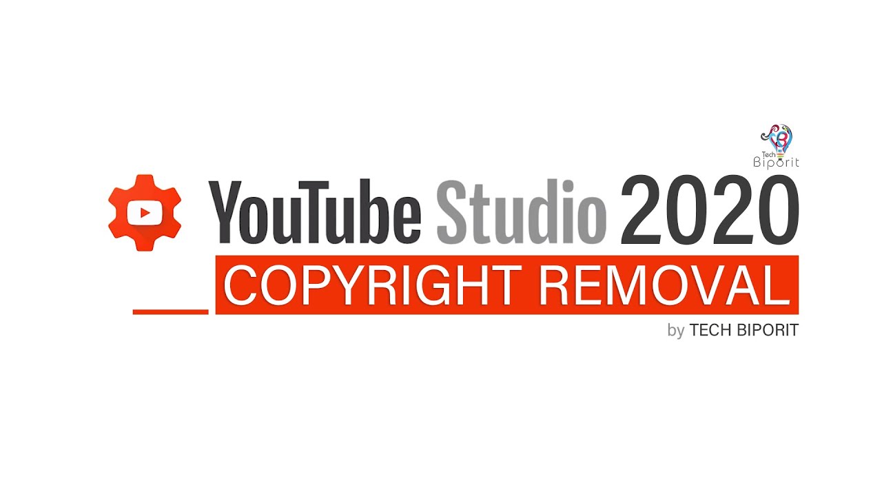 YOUTUBE STUDIO: [08] Copyright Removal Request | Report/Claim a ...