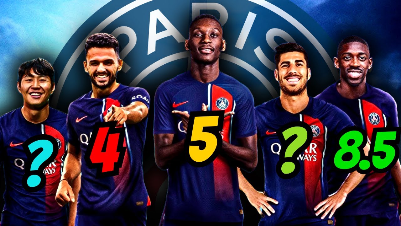 Ranking PSG's Summer Transfer Signing - YouTube