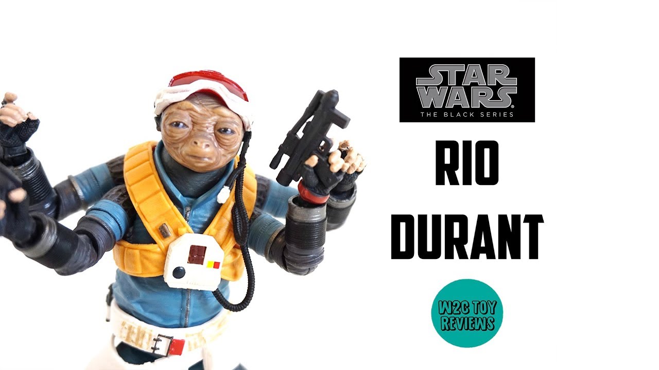 Star Wars Black Series Rio Durant Review - YouTube