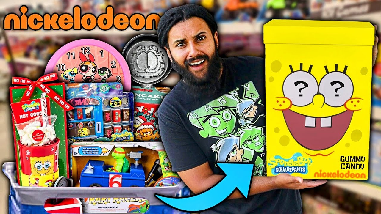 I Found A SECRET SPONGEBOB MYSTERY BOX At A Strange Discount Store ...