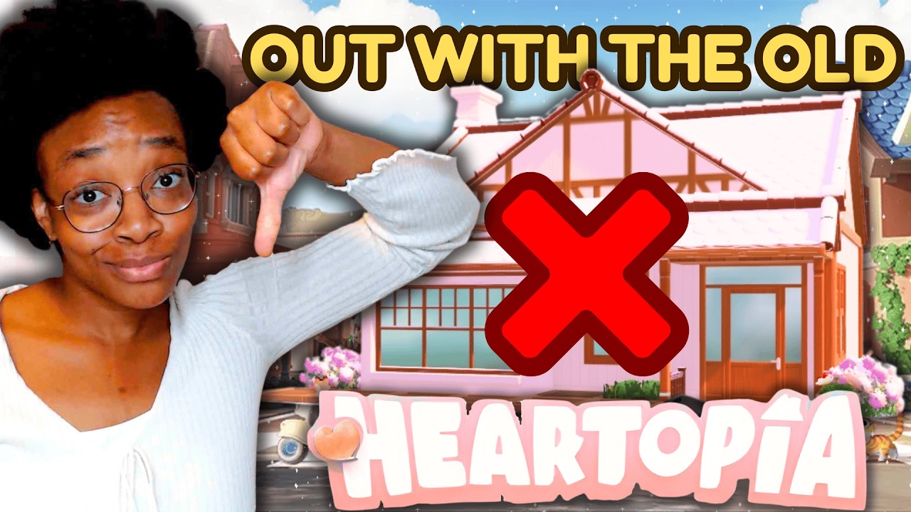 Renovating my starter home build in Heartopia! - YouTube