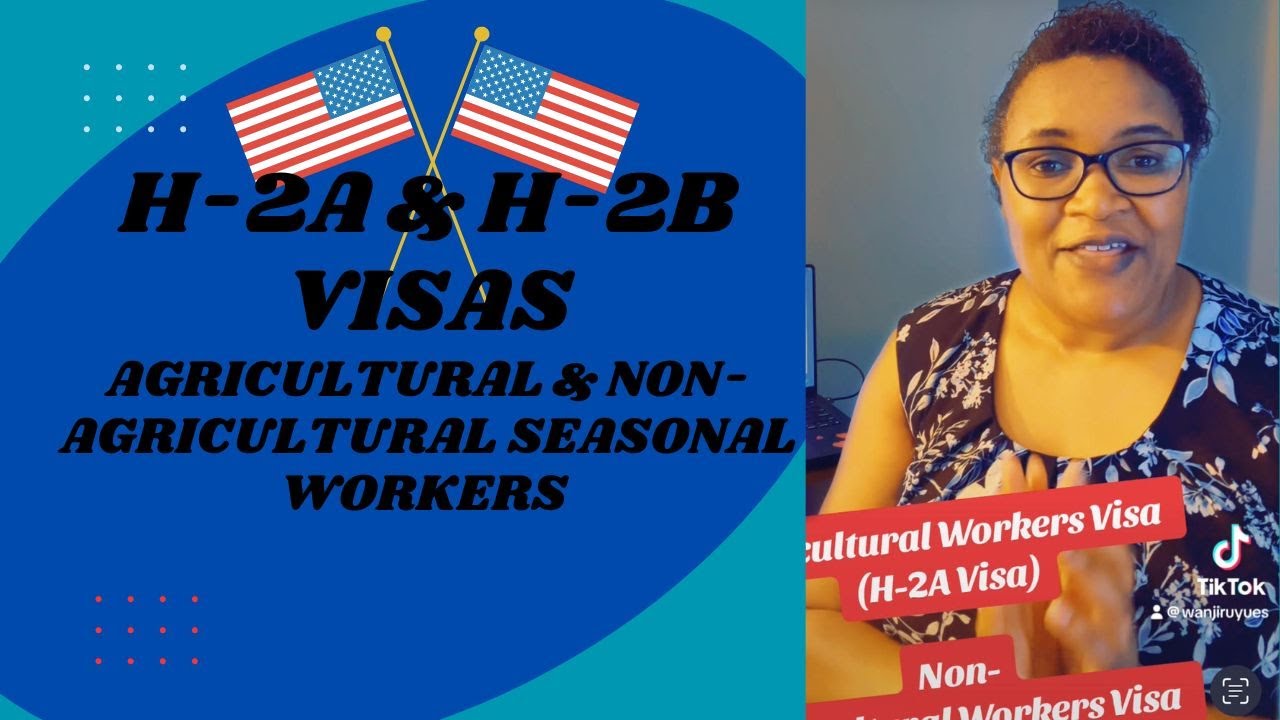 H-2A Visa (Agricultural Workers) H-2B Visa (Non-Agricultural Workers ...