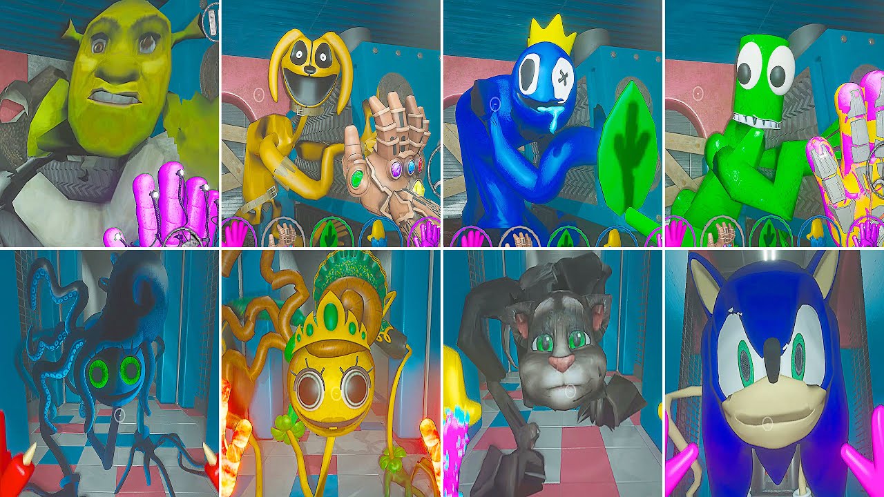 All New Jumpscares and Deaths Poppy Playtime Chapter 2 mobile Full Game ...