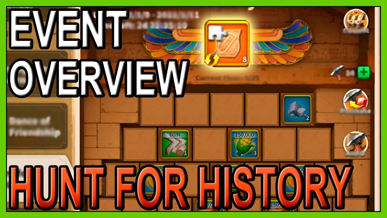 NEW EVENT: Hunt for History - Is it worth it? - Rise of Kingdoms - YouTube