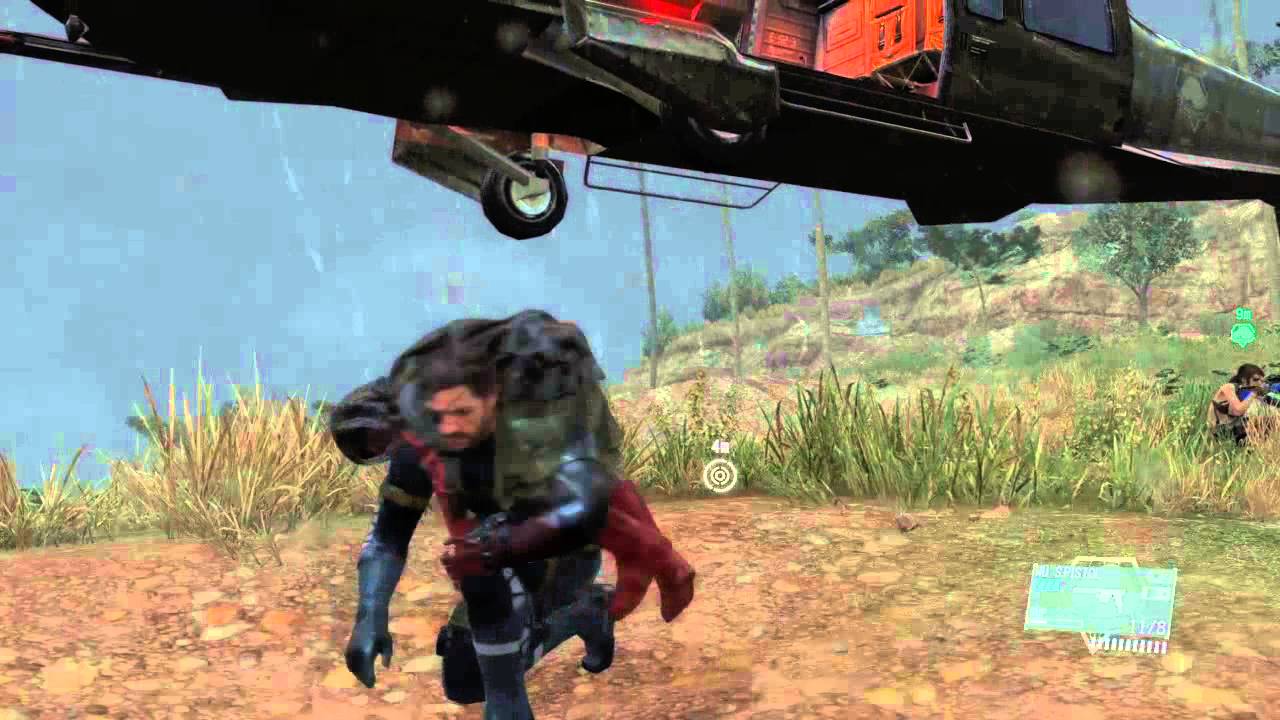 METAL GEAR SOLID ... Bird flies into helicopter - YouTube