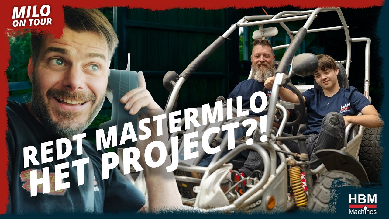 MasterMilo helpt vader & zoon weer op pad na buggy-crash | MILO ON TOUR ...