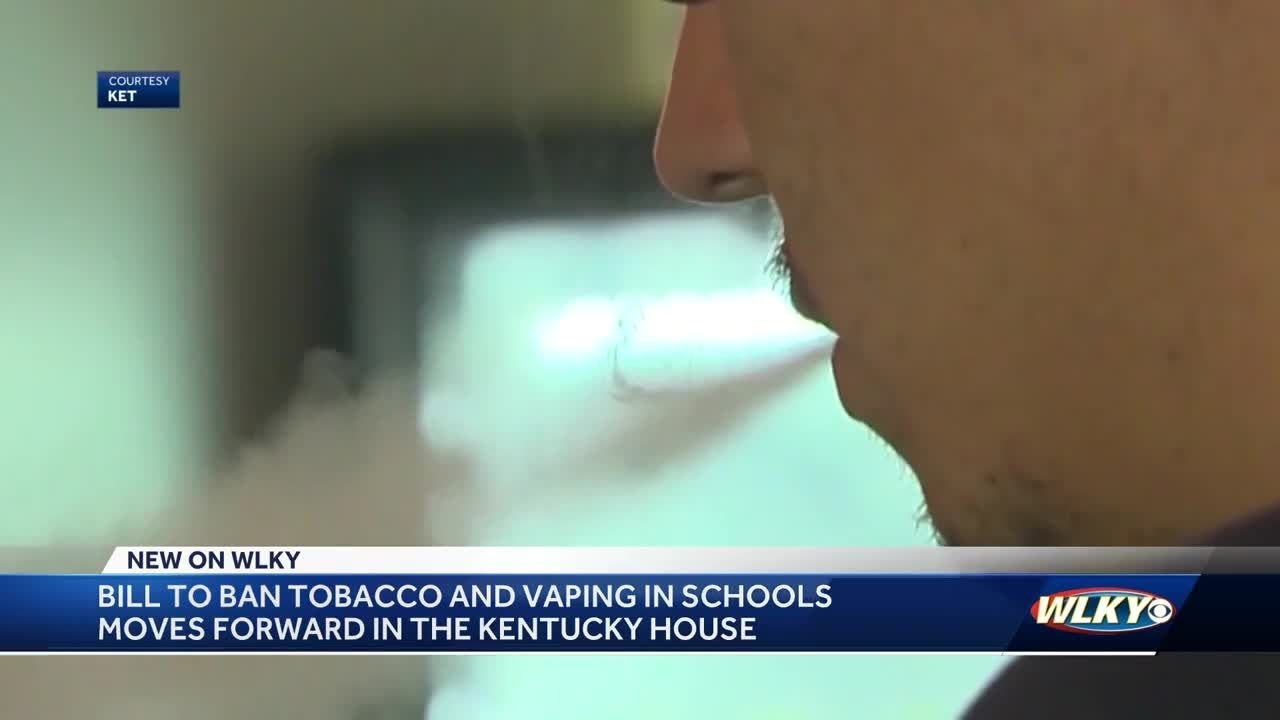 Bill to ban tobacco and vaping in KY schools moves forward in House ...
