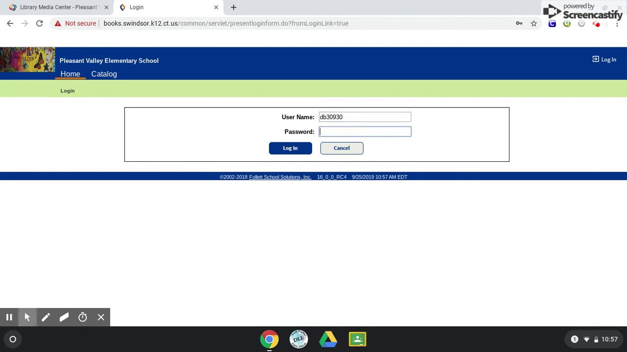 How to Login to Destiny - YouTube