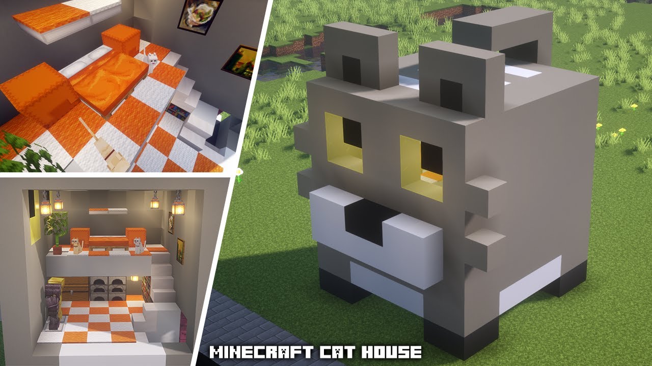 Cat House In Minecraft Tutorial Build YouTube cat-house-in-minecraft-tutorial-build-youtube