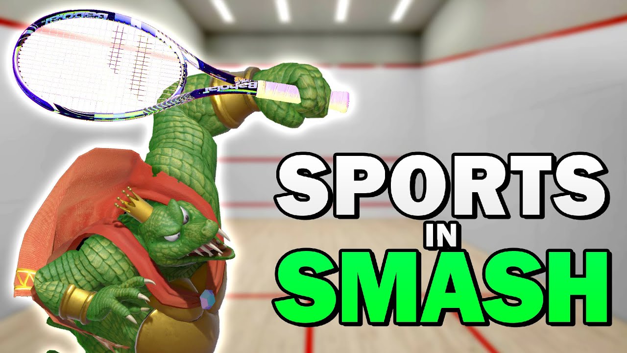 Playing squash inside smash ultimate - YouTube
