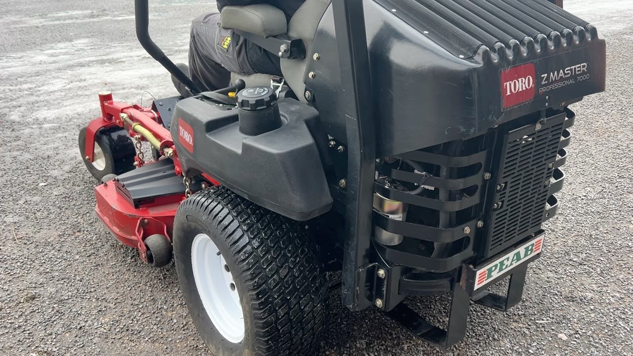 Köp Gräsklippare Toro 7000 Professional på Klaravik - YouTube