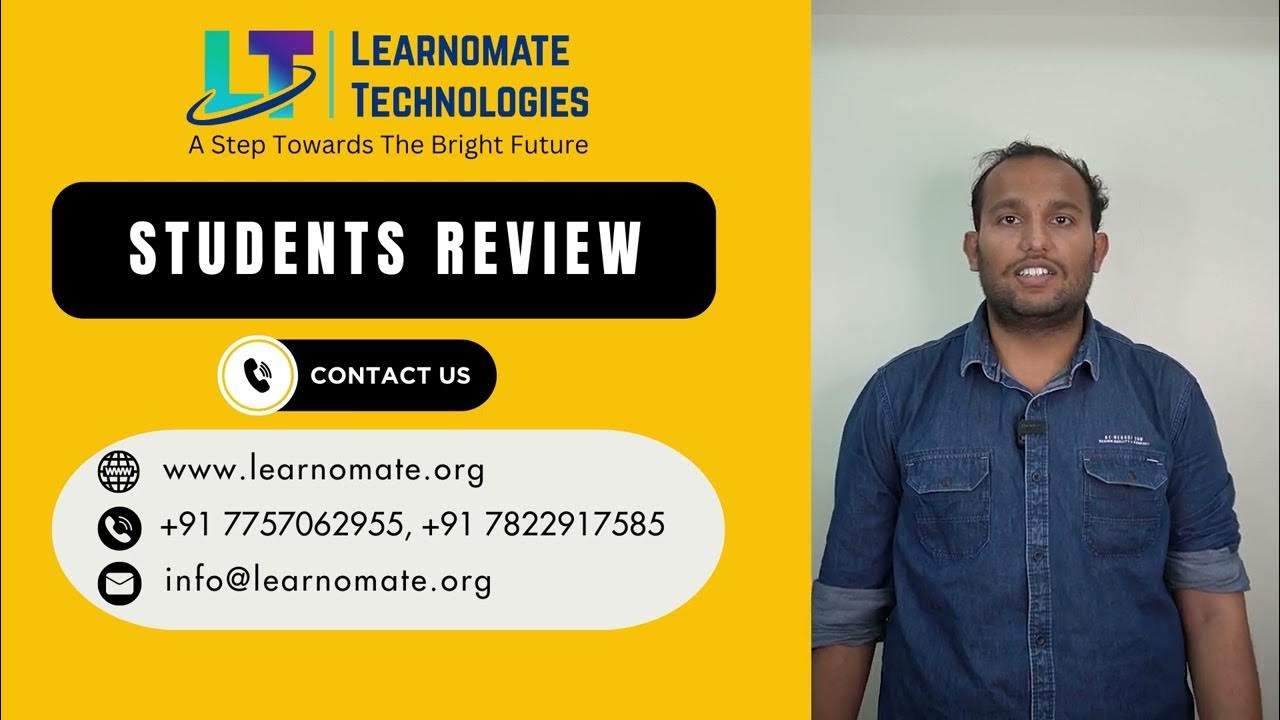 Student Review on Learnomate Oracle DBA Classes | Placed student | Class Experience |Ankush Sir ...