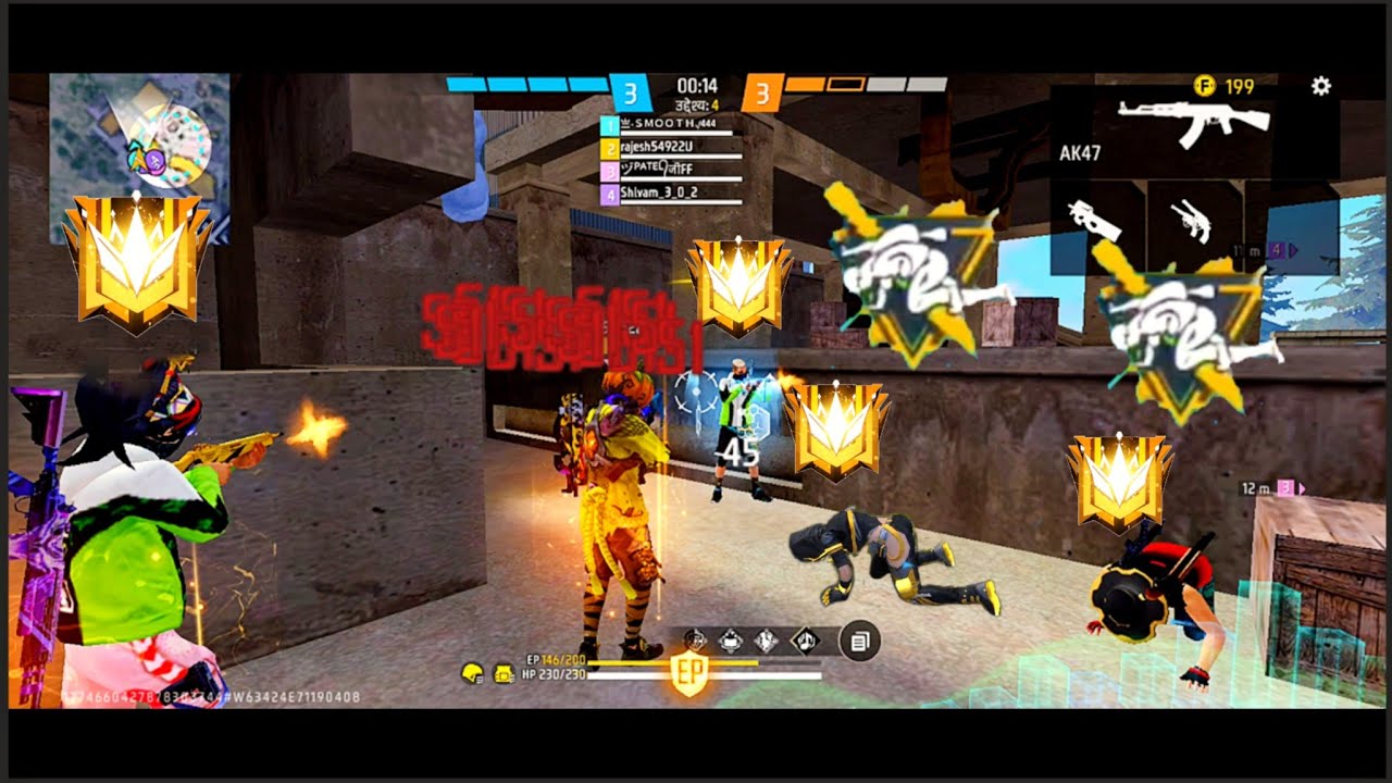 10 Kill 🎯 CS Rank || High Level 😎 OP Gameplay Garena Free Fire Max ...