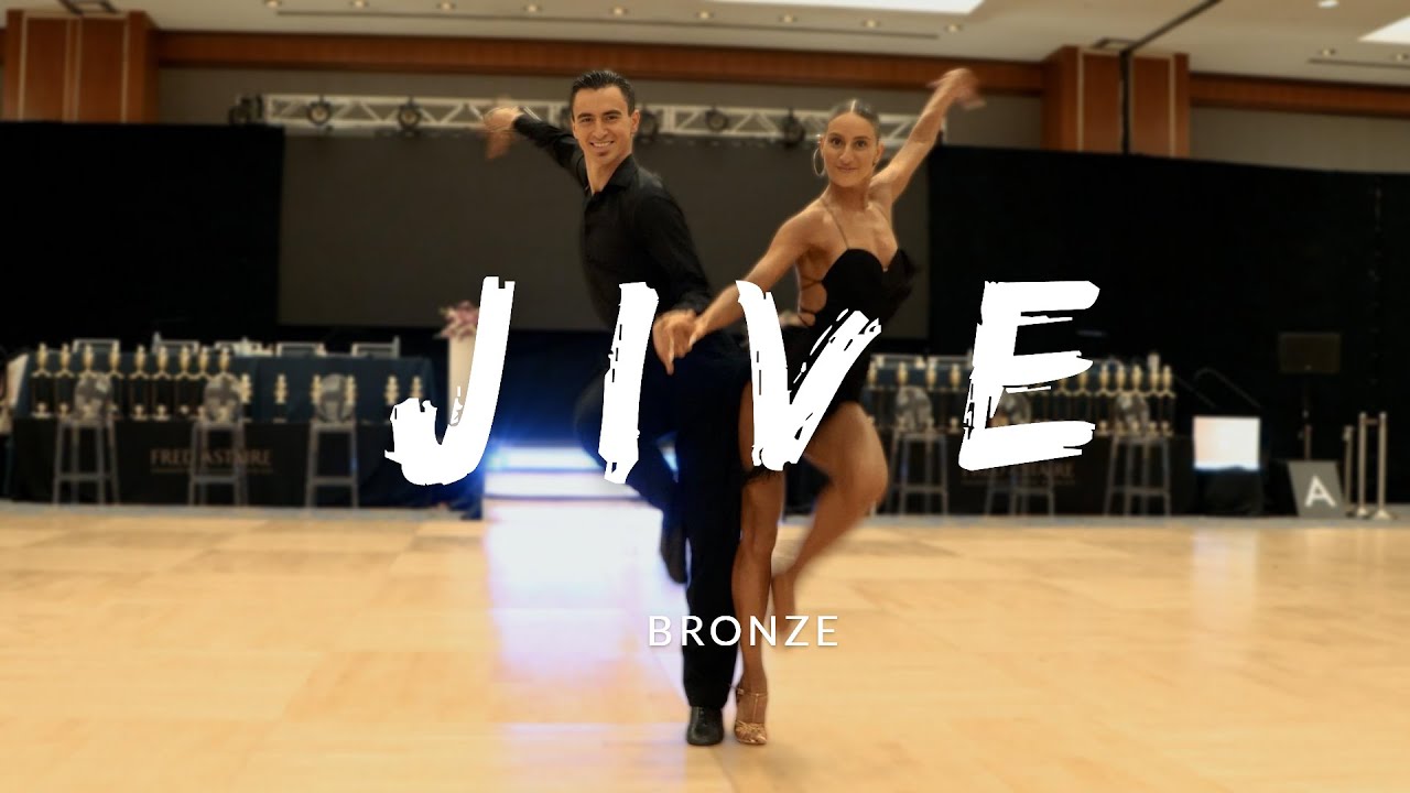 Bronze International Latin Jive Routine by Mikhail Kolosov & Elina Semka - YouTube