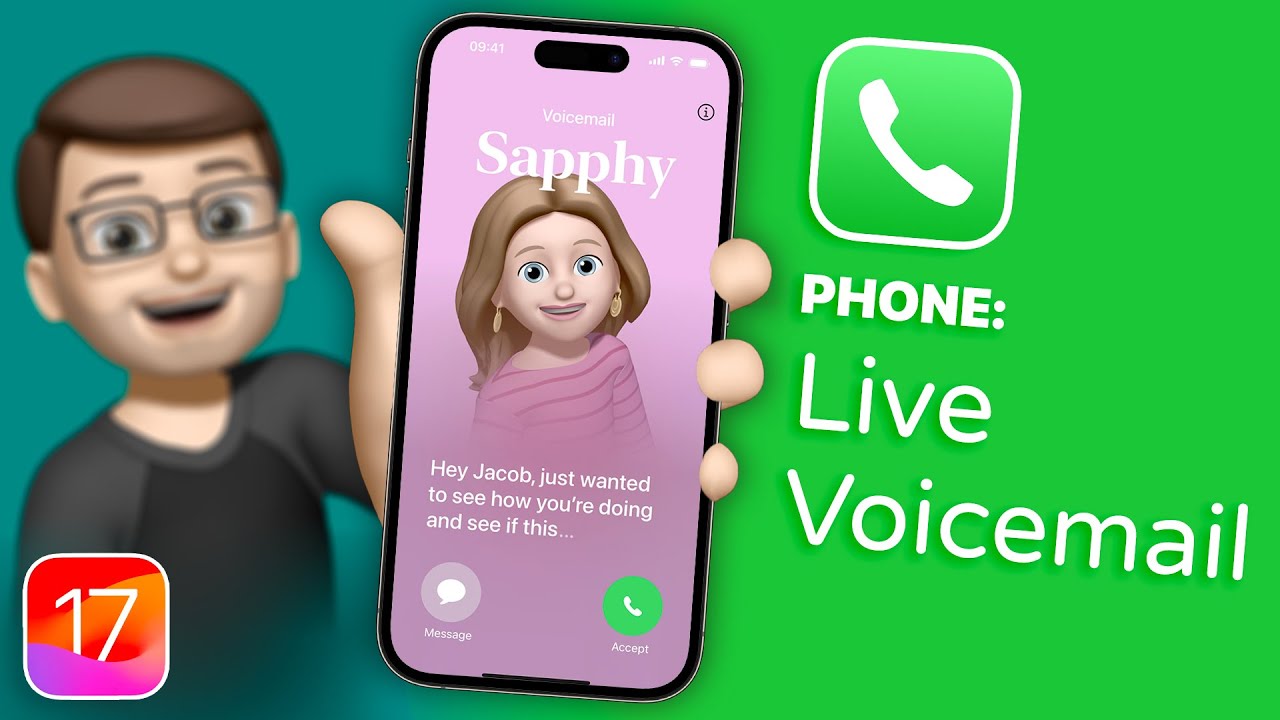 How to use Live Voicemail on iOS 17 - YouTube