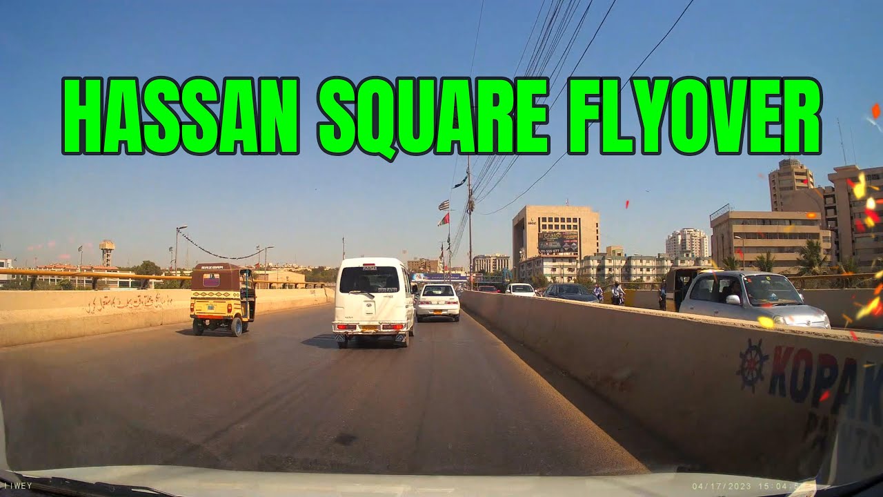 Hassan Square Flyover Karachi - YouTube