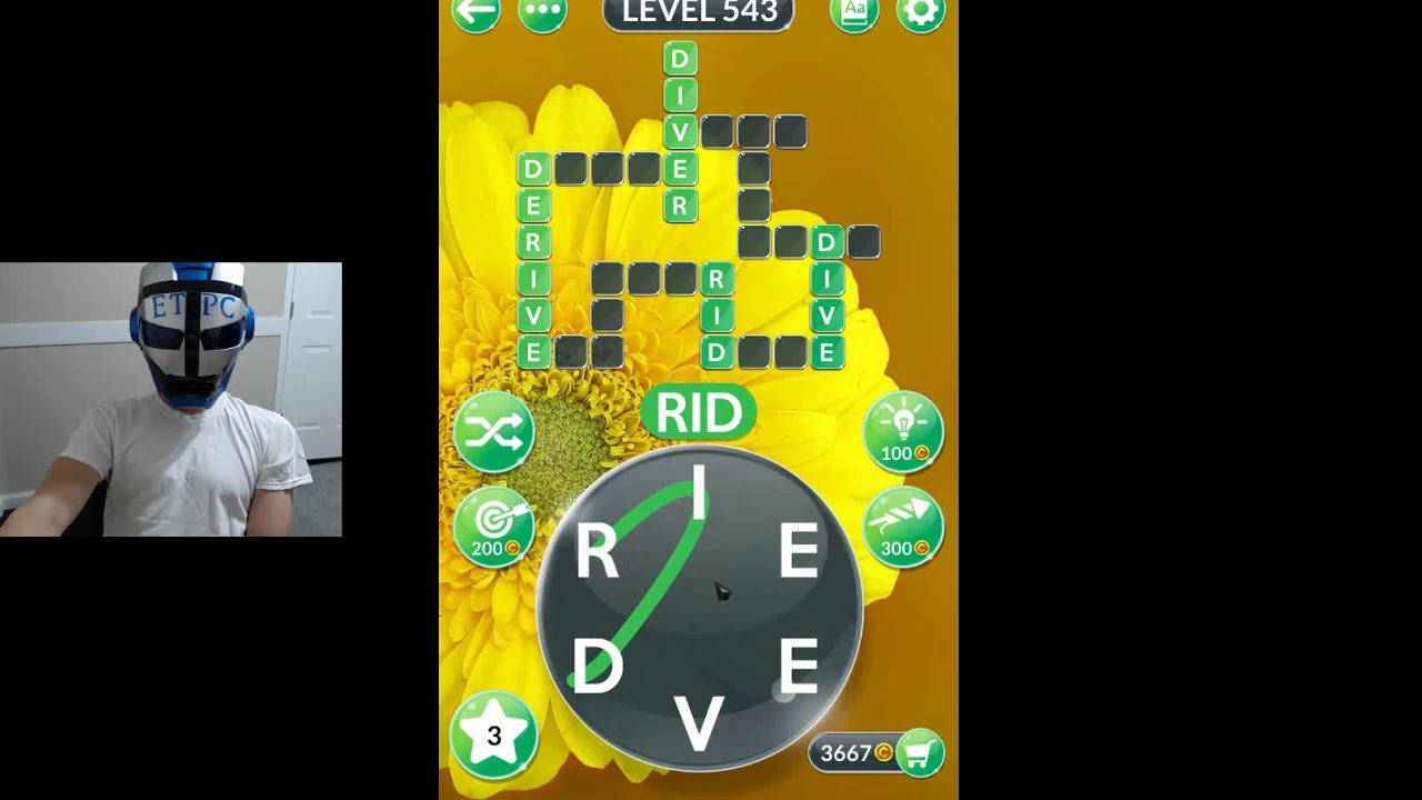 WORDSCAPES IN BLOOM LEVEL 543 masaya ang mga salita - YouTube