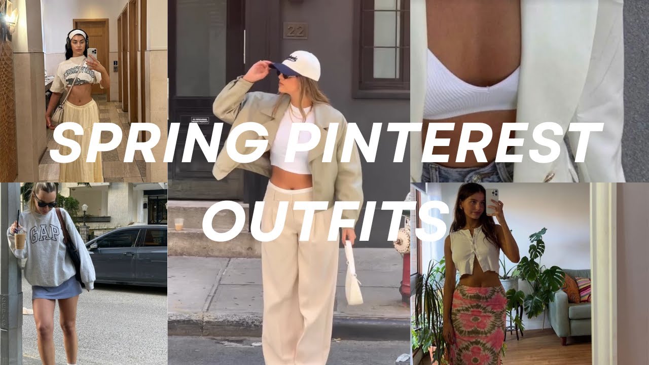 recreating spring pinterest outfits!! thrifting pinterest outfits ...