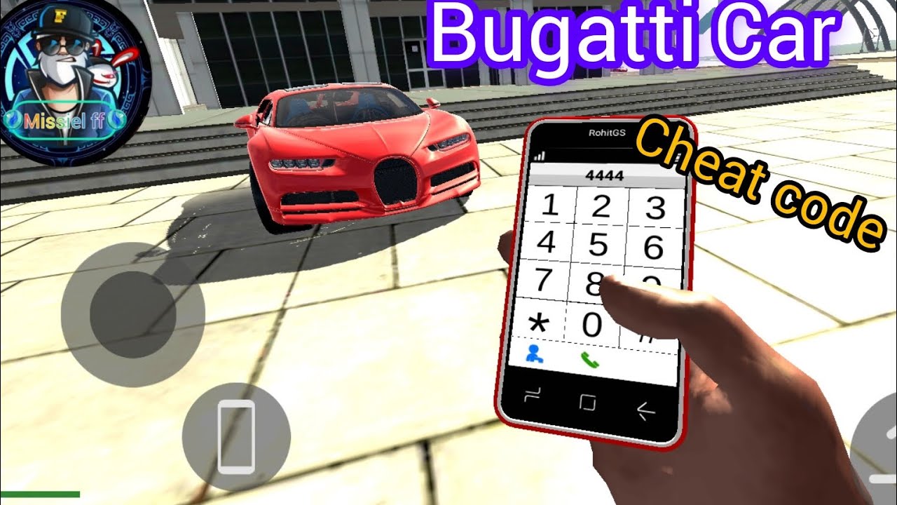 Bugatti chiron ka cheat code in Indian bike dirvinh 3d # old version ...